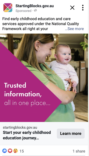 Child Care Finder Tool | REBORN Digital Agency Sydney