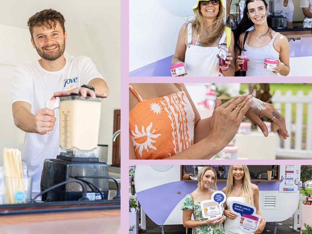 Dove Body Scrub Brand Activation | REBORN Digital Agency